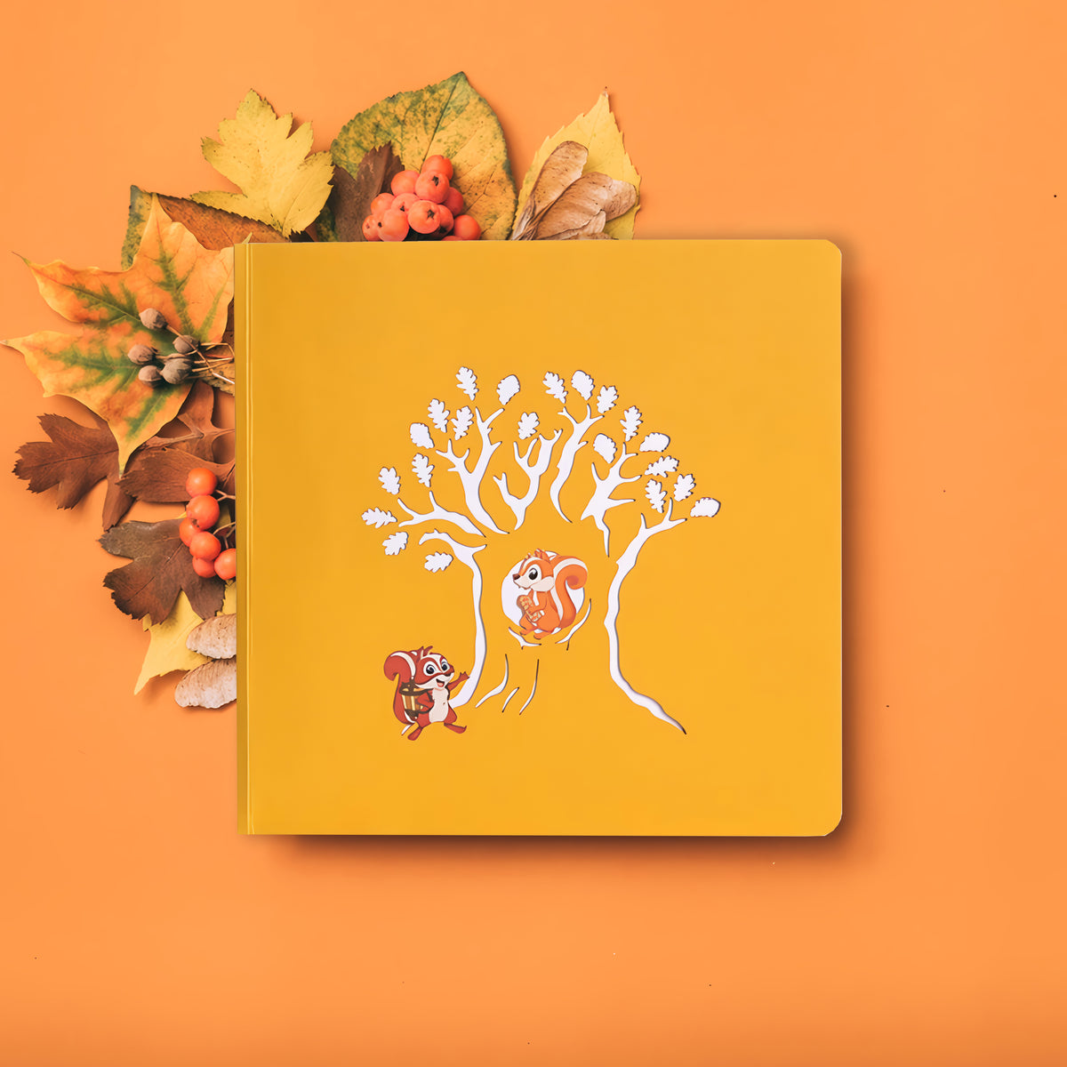 Autumn Pop Up Card – Cute Popup - Make Every Moment Count